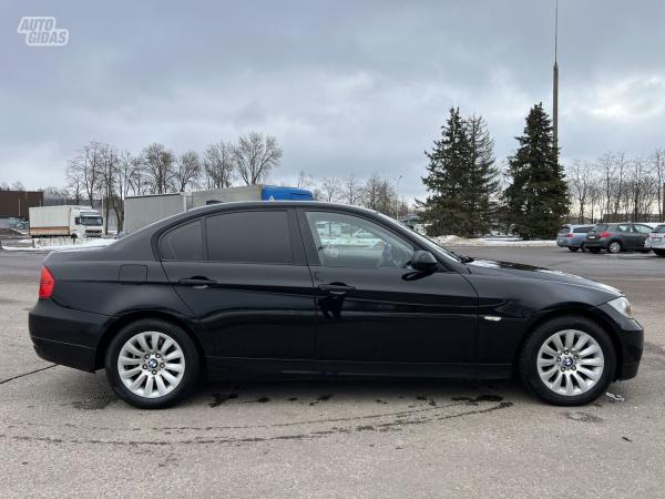 Black BMW 320 2007 in Kaisiadorys, with an engine capacity of 2.00 L and mileage of 340 thousand km for 2300 €, photo 8 on AUTOMOTO.COM.LV