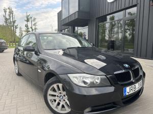 Black BMW 320 2007 in Kaunas, with an engine capacity of 2.00 L and mileage of 280 thousand km for 2850 €, photo  on AUTOMOTO.COM.LV