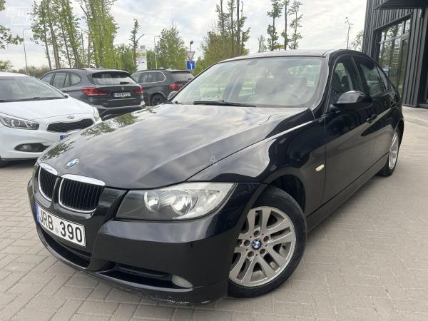 Black BMW 320 2007 in Kaunas, with an engine capacity of 2.00 L and mileage of 280 thousand km for 2850 €, photo 5 on AUTOMOTO.COM.LV