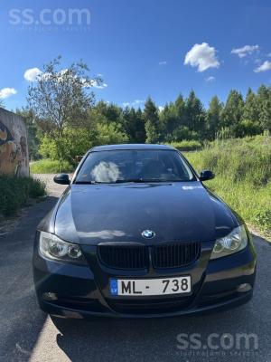 Black BMW 320 2007 in Daugavpils, with an engine capacity of 2.00 L and mileage of 335 thousand km for 4700 €, photo 3 on AUTOMOTO.COM.LV