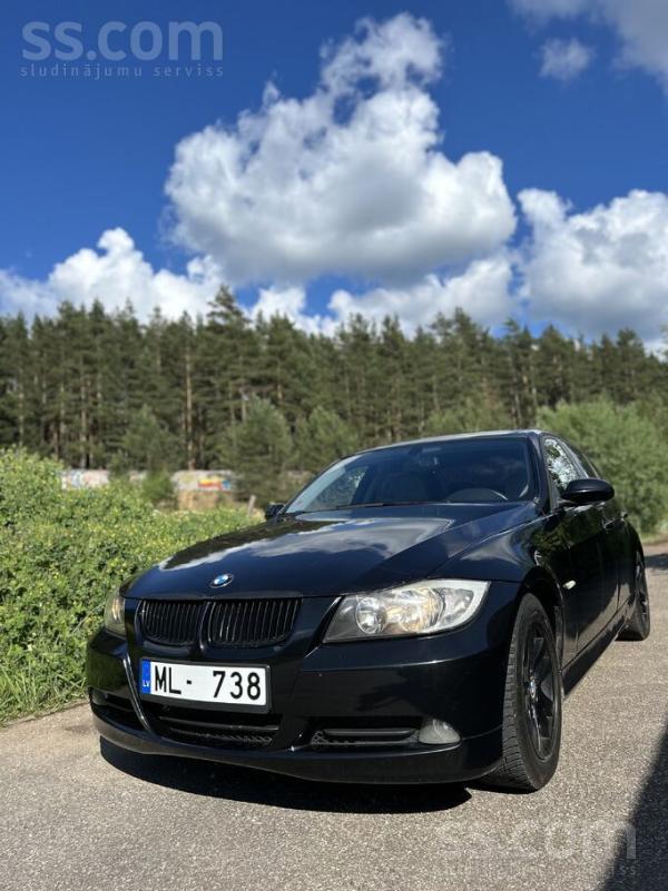 Melns BMW 320 2007 Daugavpils, ar dzinēja tilpumu 2.00 L un nobraukumu 335 tūkst. km par 4700 €, foto 8 vietnē AUTOMOTO.COM.LV