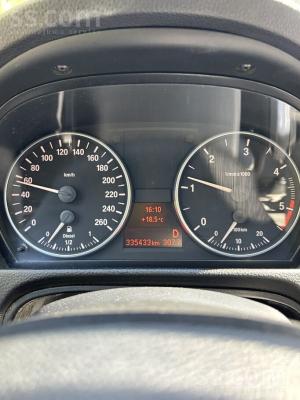 Black BMW 320 2007 in Daugavpils, with an engine capacity of 2.00 L and mileage of 335 thousand km for 4700 €, photo 15 on AUTOMOTO.COM.LV