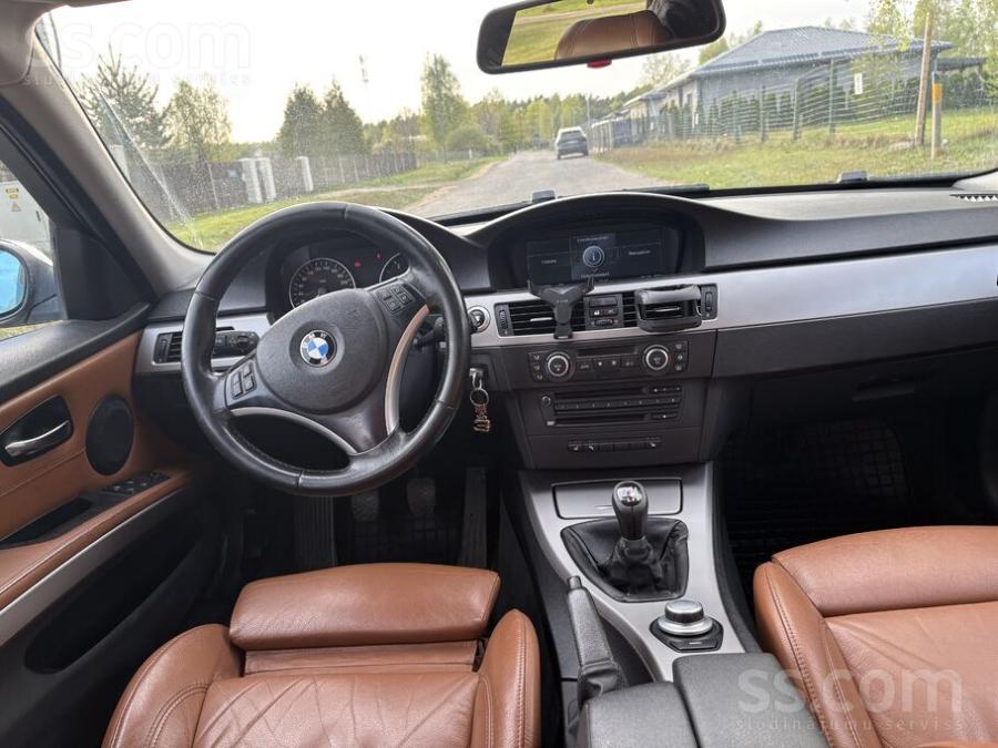 Black BMW 320 2007 in Riga, with an engine capacity of 2.00 L and mileage of 416 thousand km for 4500 €, photo 7 on AUTOMOTO.COM.LV