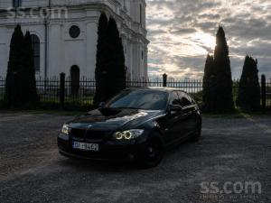 Black BMW 320 2007 in Ludza, with an engine capacity of 2.00 L and mileage of 330 thousand km for 4700 €, photo 3 on AUTOMOTO.COM.LV