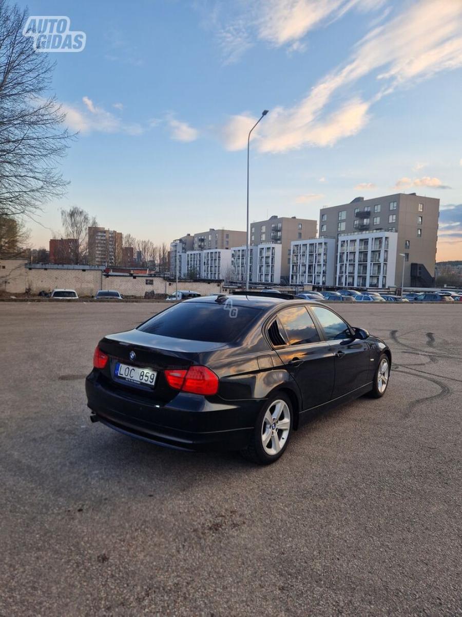 Melns BMW 320 2007 Viļņa, ar dzinēja tilpumu 2.00 L un nobraukumu 420 tūkst. km par 3350 €, foto 1 vietnē AUTOMOTO.COM.LV