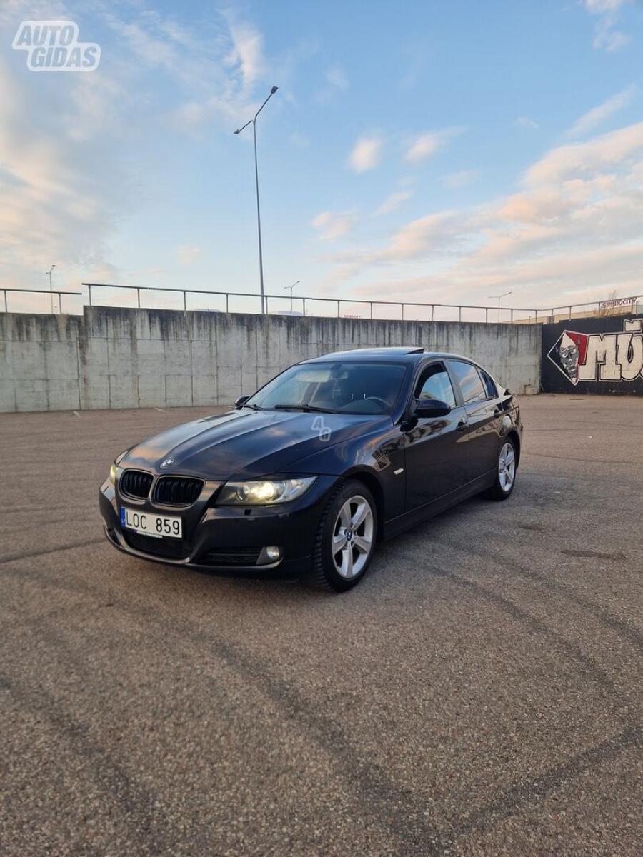 Melns BMW 320 2007 Viļņa, ar dzinēja tilpumu 2.00 L un nobraukumu 420 tūkst. km par 3350 €, foto 6 vietnē AUTOMOTO.COM.LV