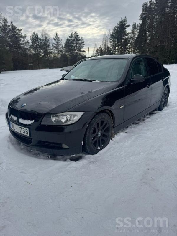 Melns BMW 320 2007 Rēzekne, ar dzinēja tilpumu 2.00 L un nobraukumu 335 tūkst. km par 3300 €, foto 1 vietnē AUTOMOTO.COM.LV