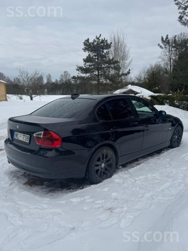 Melns BMW 320 2007 Rēzekne, ar dzinēja tilpumu 2.00 L un nobraukumu 335 tūkst. km par 3300 €, foto 2 vietnē AUTOMOTO.COM.LV