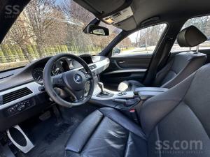 Black BMW 320 2007 in Ogre, with an engine capacity of 2.00 L and mileage of 305 thousand km for 3000 €, photo 15 on AUTOMOTO.COM.LV