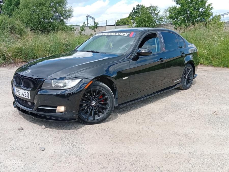 Black BMW 320 2007 in Kaisiadorys, with an engine capacity of 2.00 L and mileage of 498 thousand km for 3900 €, photo 1 on AUTOMOTO.COM.LV