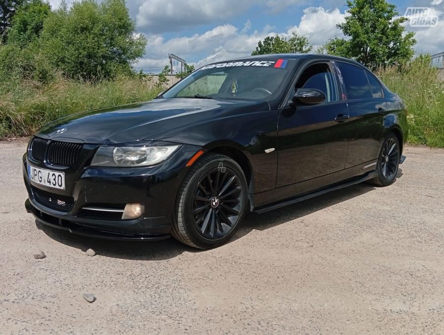 Black BMW 320 2007 in Kaisiadorys, with an engine capacity of 2.00 L and mileage of 498 thousand km for 3900 €, photo 5 on AUTOMOTO.COM.LV