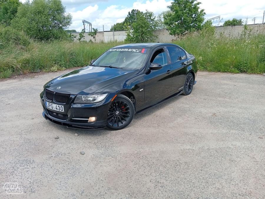 Black BMW 320 2007 in Kaisiadorys, with an engine capacity of 2.00 L and mileage of 498 thousand km for 3900 €, photo 7 on AUTOMOTO.COM.LV