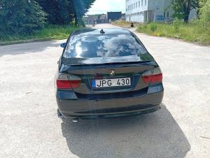 Black BMW 320 2007 in Kaisiadorys, with an engine capacity of 2.00 L and mileage of 498 thousand km for 3900 €, photo 10 on AUTOMOTO.COM.LV