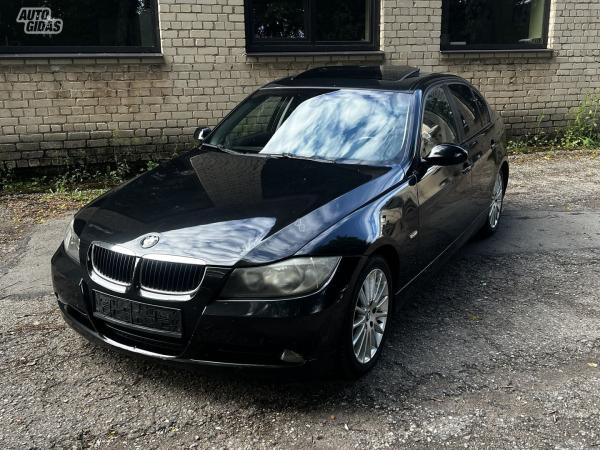 Черный БМВ 320 2007 в Пренай, объемом двигателя 2.00 л и пробегом 300 тыс. км за 3200 €, фото 1 на AUTOMOTO.COM.LV