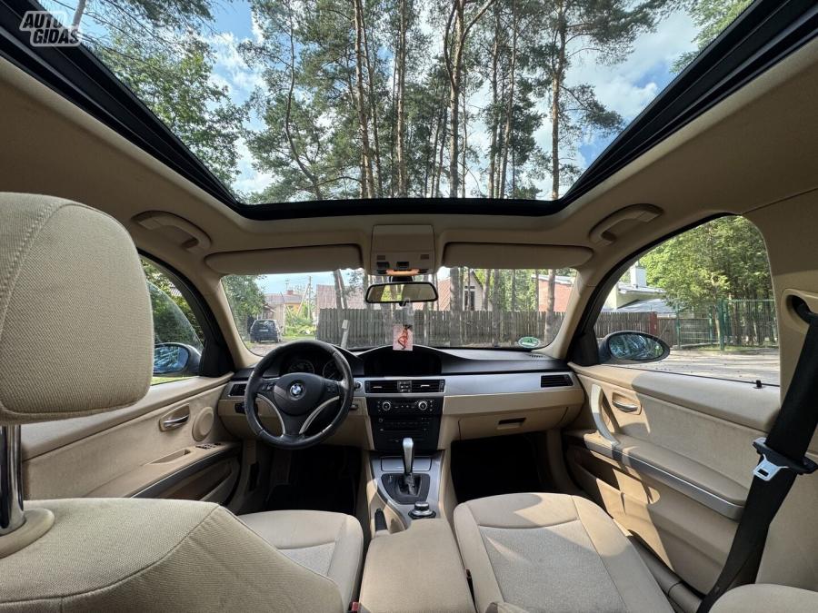Black BMW 320 2007 in Kaunas, with an engine capacity of 2.00 L and mileage of 350 thousand km for 2950 €, photo 8 on AUTOMOTO.COM.LV