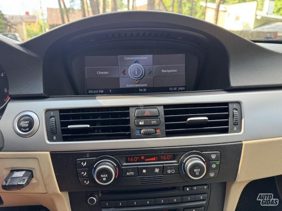 Black BMW 320 2007 in Kaunas, with an engine capacity of 2.00 L and mileage of 350 thousand km for 2950 €, photo 14 on AUTOMOTO.COM.LV