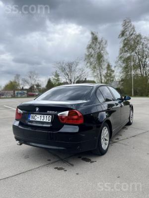 Melns BMW 320 2007 Jelgava, ar dzinēja tilpumu 2.00 L un nobraukumu 419 tūkst. km par 2600 €, foto 5 vietnē AUTOMOTO.COM.LV