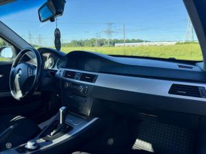 Black BMW 320 2007 in Panevezys, with an engine capacity of 2.00 L and mileage of 516 thousand km for 3499 €, photo 11 on AUTOMOTO.COM.LV