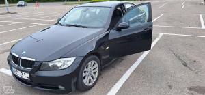 Black BMW 320 2007 in Vilnius, with an engine capacity of 2.00 L and mileage of 331 thousand km for 3599 €, photo 3 on AUTOMOTO.COM.LV