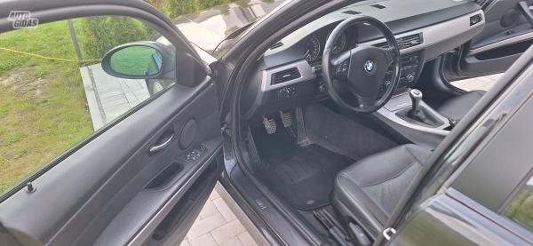 Black BMW 320 2007 in Vilnius, with an engine capacity of 2.00 L and mileage of 331 thousand km for 3599 €, photo 10 on AUTOMOTO.COM.LV