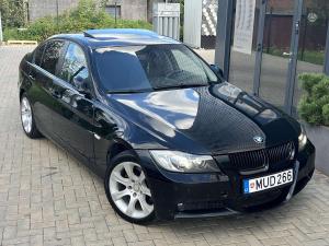 Melns BMW 320 2007 Kauņa, ar dzinēja tilpumu 2.00 L un nobraukumu 346 tūkst. km par 2850 €, foto  vietnē AUTOMOTO.COM.LV
