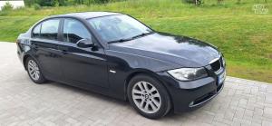 Melns BMW 320 2007 Viļņa, ar dzinēja tilpumu 2.00 L un nobraukumu 331 tūkst. km par 3500 €, foto  vietnē AUTOMOTO.COM.LV