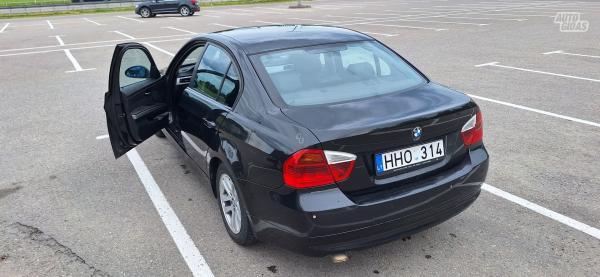 Melns BMW 320 2007 Viļņa, ar dzinēja tilpumu 2.00 L un nobraukumu 331 tūkst. km par 3500 €, foto 6 vietnē AUTOMOTO.COM.LV