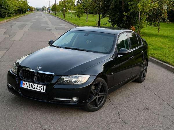 Melns BMW 320 2007 Šauļi, ar dzinēja tilpumu 2.00 L un nobraukumu 350 tūkst. km par 2550 €, foto 3 vietnē AUTOMOTO.COM.LV