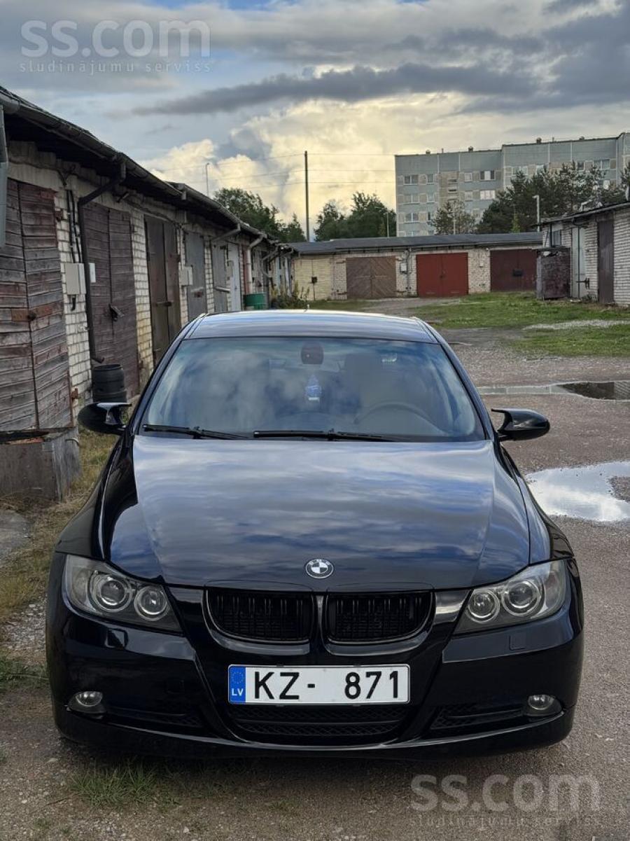 Melns BMW 320 2007 Jelgava, ar dzinēja tilpumu 2.00 L un nobraukumu 380 tūkst. km par 3499 €, foto 3 vietnē AUTOMOTO.COM.LV