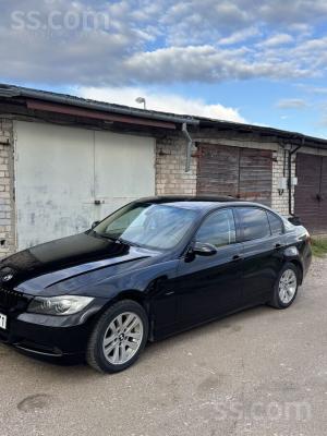 Melns BMW 320 2007 Jelgava, ar dzinēja tilpumu 2.00 L un nobraukumu 380 tūkst. km par 3499 €, foto 5 vietnē AUTOMOTO.COM.LV