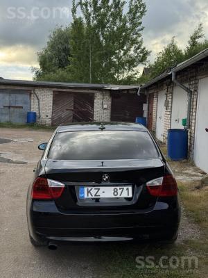 Melns BMW 320 2007 Jelgava, ar dzinēja tilpumu 2.00 L un nobraukumu 380 tūkst. km par 3499 €, foto 8 vietnē AUTOMOTO.COM.LV