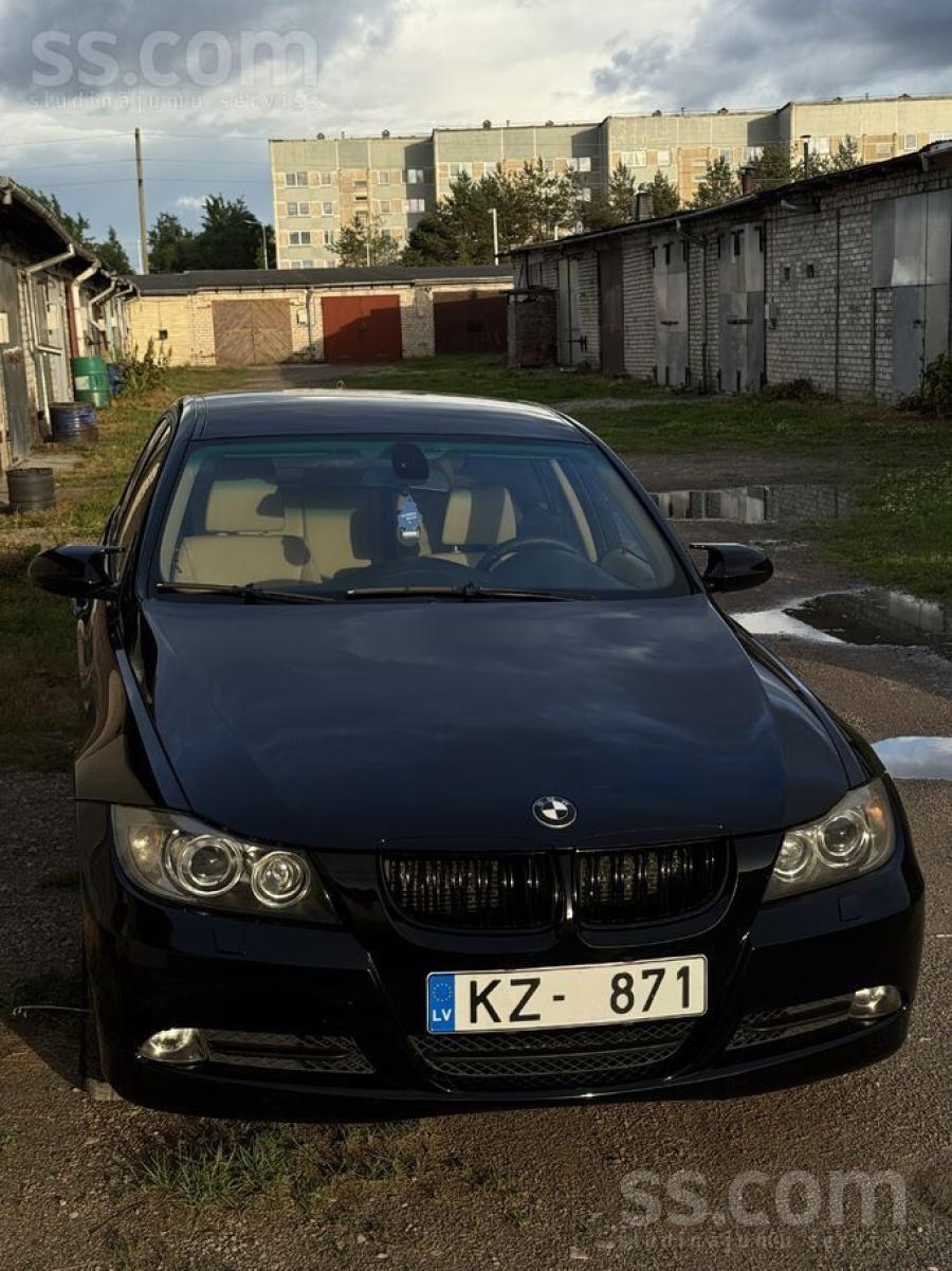 Melns BMW 320 2007 Jelgava, ar dzinēja tilpumu 2.00 L un nobraukumu 380 tūkst. km par 3499 €, foto 11 vietnē AUTOMOTO.COM.LV
