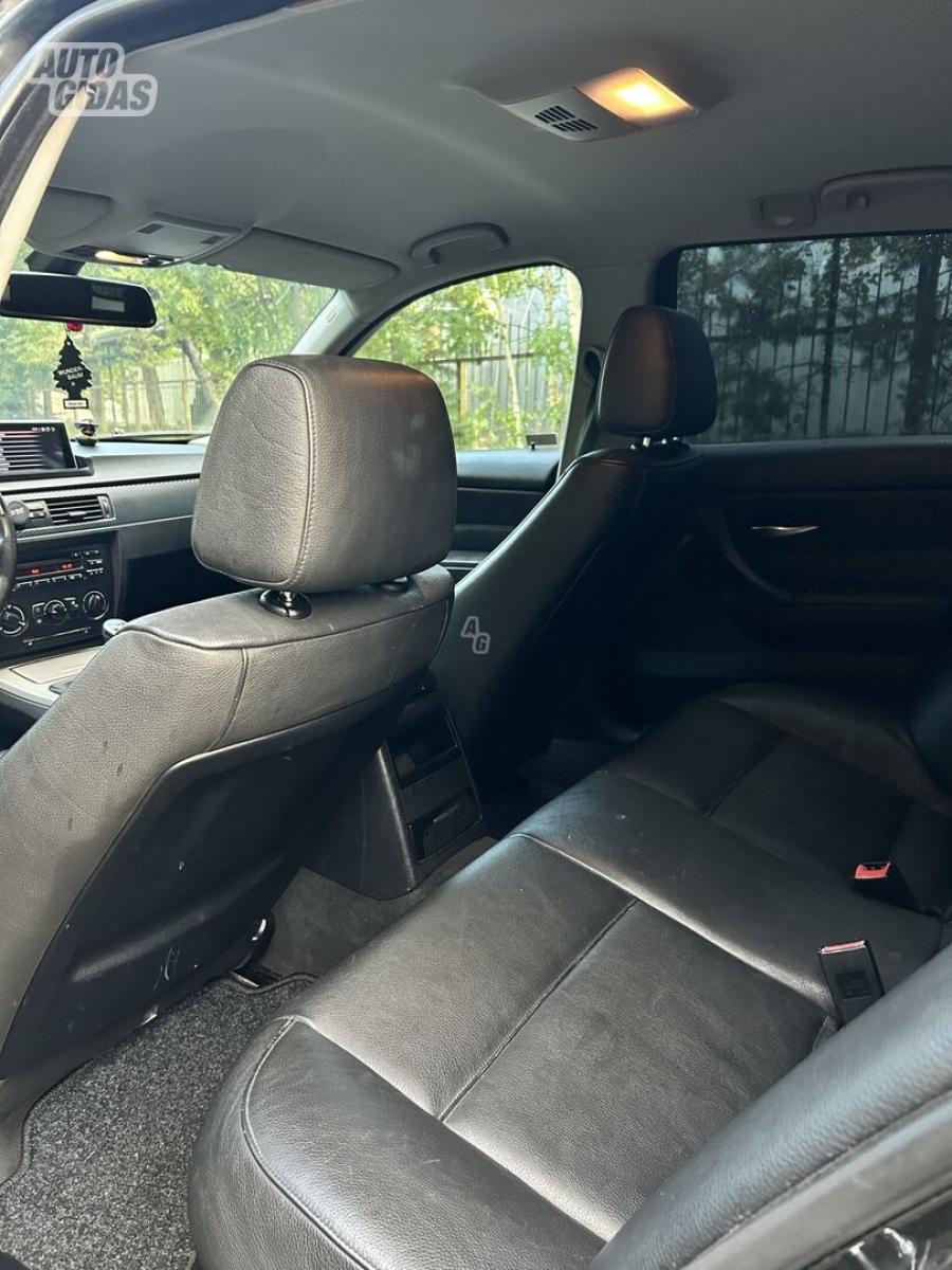 Melns BMW 320 2007 Viļņa, ar dzinēja tilpumu 2.00 L un nobraukumu 320 tūkst. km par 2050 €, foto 9 vietnē AUTOMOTO.COM.LV