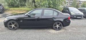 Black BMW 320 2007 in Vilnius, with an engine capacity of 2.00 L and mileage of 279 thousand km for 2300 €, photo 4 on AUTOMOTO.COM.LV