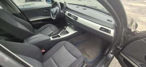 Black BMW 320 2007 in Vilnius, with an engine capacity of 2.00 L and mileage of 279 thousand km for 2300 €, photo 12 on AUTOMOTO.COM.LV