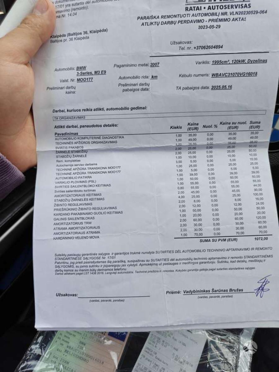 Melns BMW 320 2007 Liepāja, ar dzinēja tilpumu 2.00 L un nobraukumu 319 tūkst. km par 4000 €, foto 15 vietnē AUTOMOTO.COM.LV