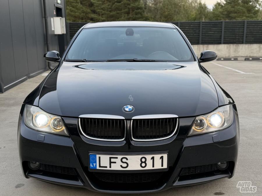 Melns BMW 320 2007 Viļņa, ar dzinēja tilpumu 2.00 L un nobraukumu 252 tūkst. km par 4899 €, foto 7 vietnē AUTOMOTO.COM.LV