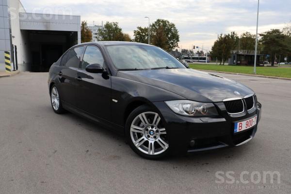 BMW 320 2007 Rīga vietnē Melns BMW 320 2007 Rīga, ar dzinēja tilpumu 2.00 L un nobraukumu 252 tūkst. km par 6490 €, foto 3 vietnē AUTOMOTO.COM.LV