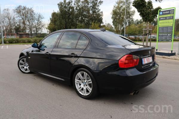 BMW 320 2007 Rīga vietnē Melns BMW 320 2007 Rīga, ar dzinēja tilpumu 2.00 L un nobraukumu 252 tūkst. km par 6490 €, foto 4 vietnē AUTOMOTO.COM.LV