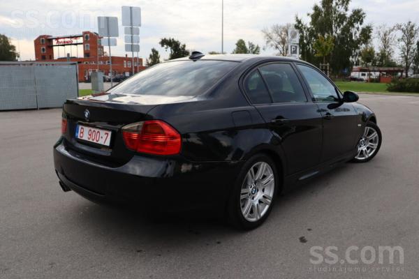 BMW 320 2007 Rīga vietnē Melns BMW 320 2007 Rīga, ar dzinēja tilpumu 2.00 L un nobraukumu 252 tūkst. km par 6490 €, foto 6 vietnē AUTOMOTO.COM.LV