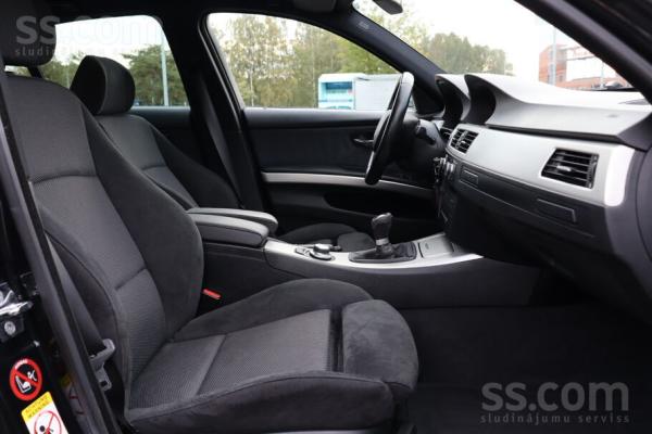 BMW 320 2007 Rīga vietnē Melns BMW 320 2007 Rīga, ar dzinēja tilpumu 2.00 L un nobraukumu 252 tūkst. km par 6490 €, foto 10 vietnē AUTOMOTO.COM.LV