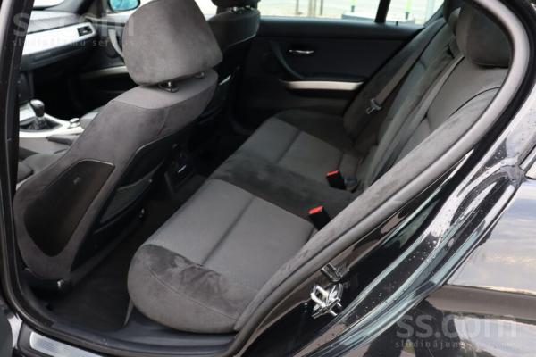 BMW 320 2007 Rīga vietnē Melns BMW 320 2007 Rīga, ar dzinēja tilpumu 2.00 L un nobraukumu 252 tūkst. km par 6490 €, foto 11 vietnē AUTOMOTO.COM.LV