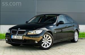 Melns BMW 320 2008 Rīga, ar dzinēja tilpumu 2.00 L un nobraukumu 303 tūkst. km par 3350 €, foto 1 vietnē AUTOMOTO.COM.LV