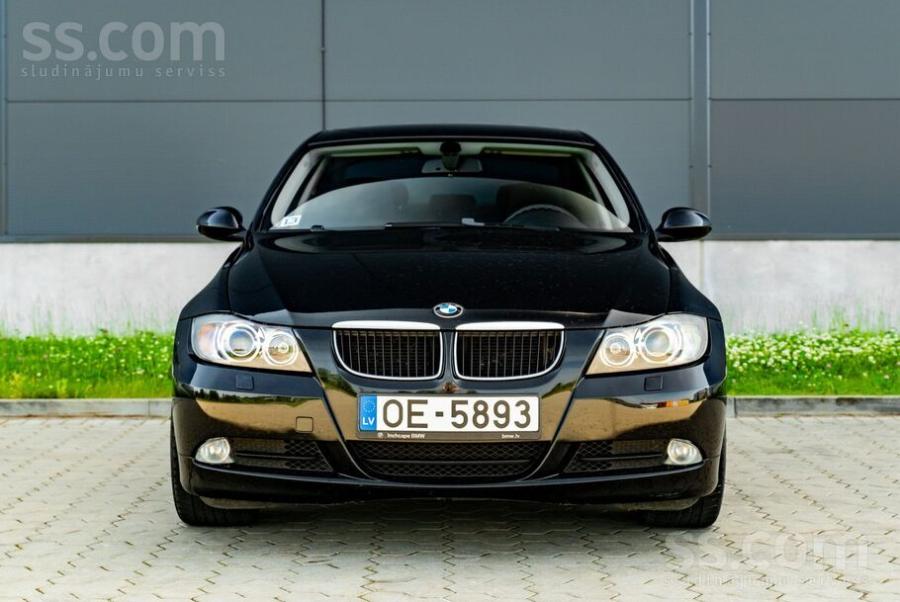 Melns BMW 320 2008 Rīga, ar dzinēja tilpumu 2.00 L un nobraukumu 303 tūkst. km par 3350 €, foto 2 vietnē AUTOMOTO.COM.LV