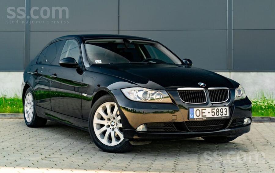 Melns BMW 320 2008 Rīga, ar dzinēja tilpumu 2.00 L un nobraukumu 303 tūkst. km par 3350 €, foto 3 vietnē AUTOMOTO.COM.LV