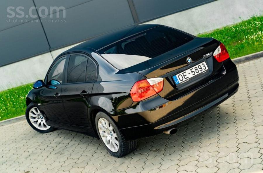 Melns BMW 320 2008 Rīga, ar dzinēja tilpumu 2.00 L un nobraukumu 303 tūkst. km par 3350 €, foto 5 vietnē AUTOMOTO.COM.LV