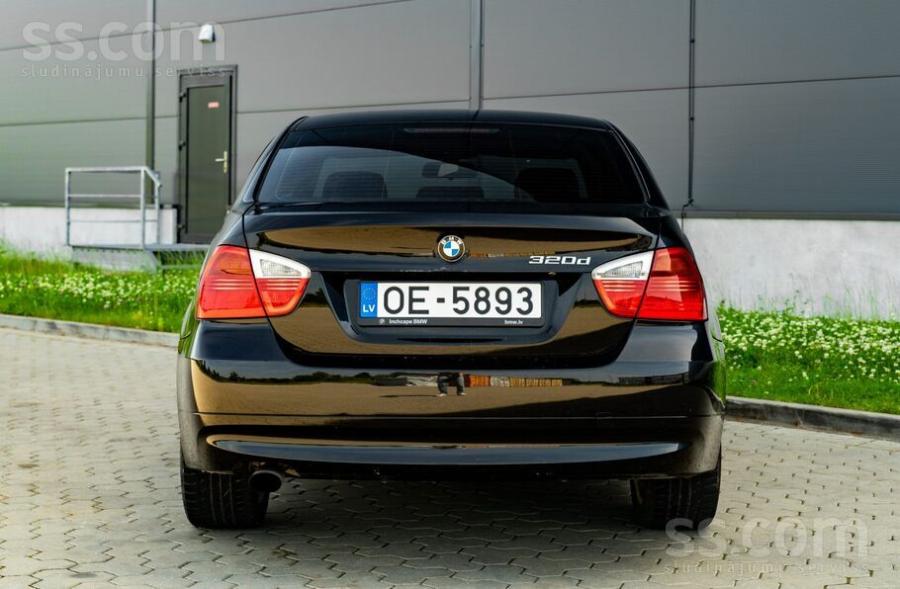 Melns BMW 320 2008 Rīga, ar dzinēja tilpumu 2.00 L un nobraukumu 303 tūkst. km par 3350 €, foto 6 vietnē AUTOMOTO.COM.LV