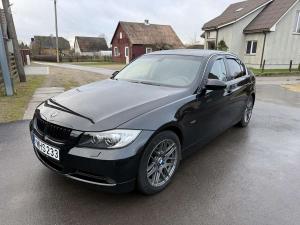 Black BMW 320 2008 in Radviliskis, with an engine capacity of 2.00 L and mileage of 259 thousand km for 5200 €, photo  on AUTOMOTO.COM.LV
