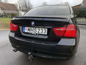 Black BMW 320 2008 in Radviliskis, with an engine capacity of 2.00 L and mileage of 259 thousand km for 5200 €, photo 6 on AUTOMOTO.COM.LV