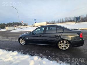Black BMW 320 2008 in Riga, with an engine capacity of 2.00 L and mileage of 240 thousand km for 4000 €, photo  on AUTOMOTO.COM.LV